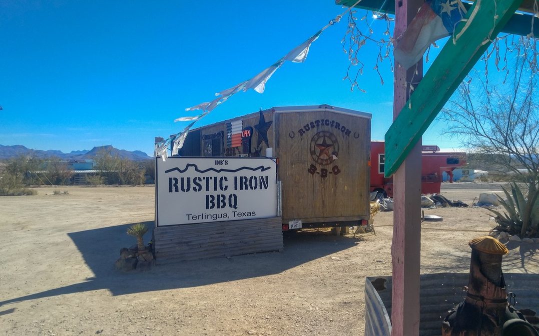 Rustic Iron BBQ, Terlingua, TX - The Nomad Studio