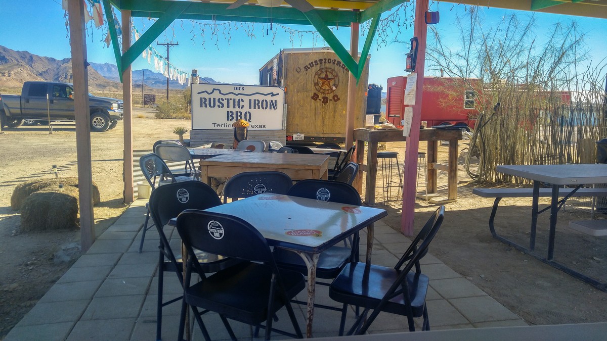 Rustic Iron BBQ, Terlingua, TX - The Nomad Studio
