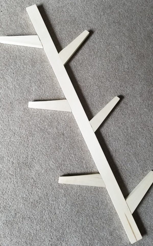 DIY Vertical Wall mounted Coat Hanger - The Nomad Studio