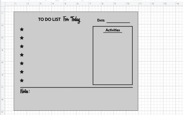 Table Top Dry Erase board using Acrylic Photo Frame - The Nomad Studio