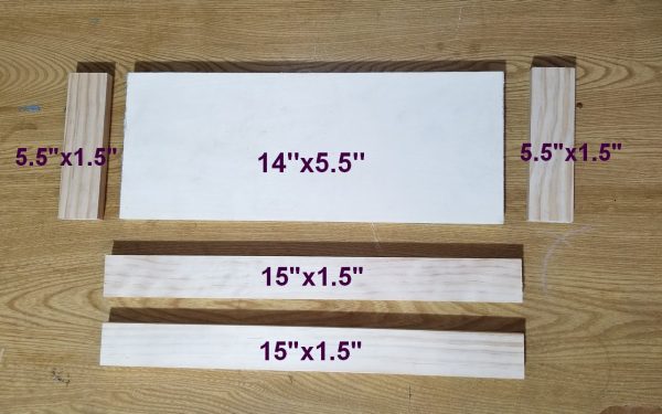 DIY Raised Wooden Tray - Kitchen Organizer | The Nomad Studio