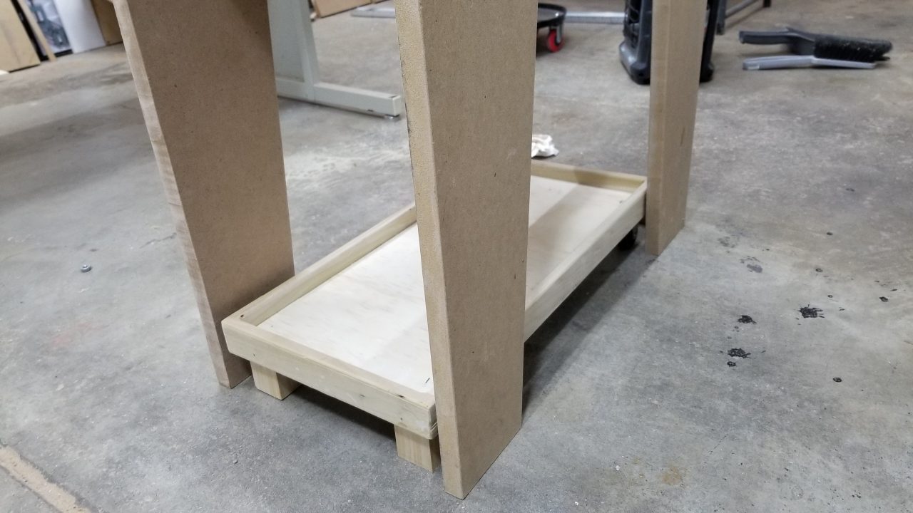 DIY PC Cart/Stand with storage - The Nomad Studio