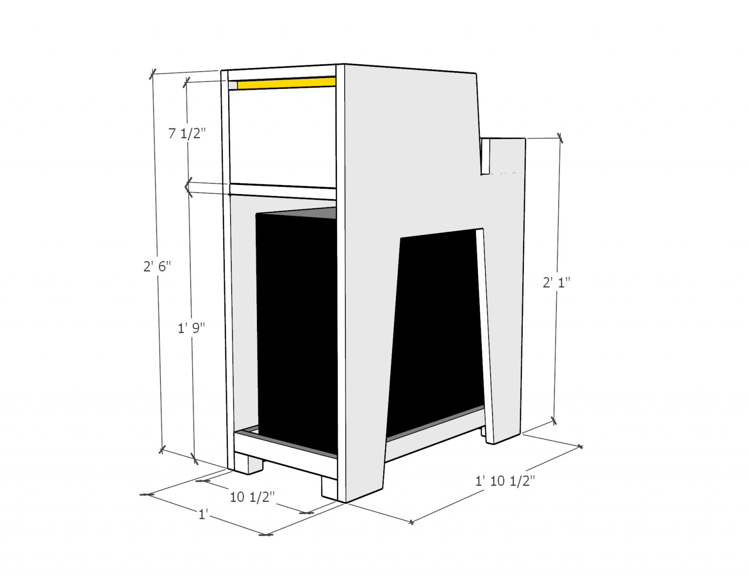 DIY PC Cart/Stand with storage - The Nomad Studio
