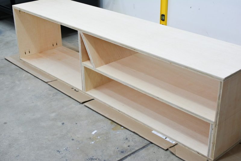 Modern TV Stand or Media Console - The Nomad Studio