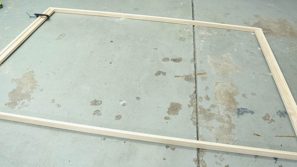 How to build a large canvas for painting - The Nomad Studio